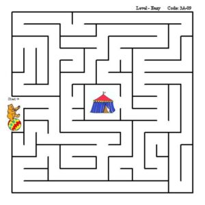 21 juegos de laberintos fáciles para niños chiquitos para imprimir